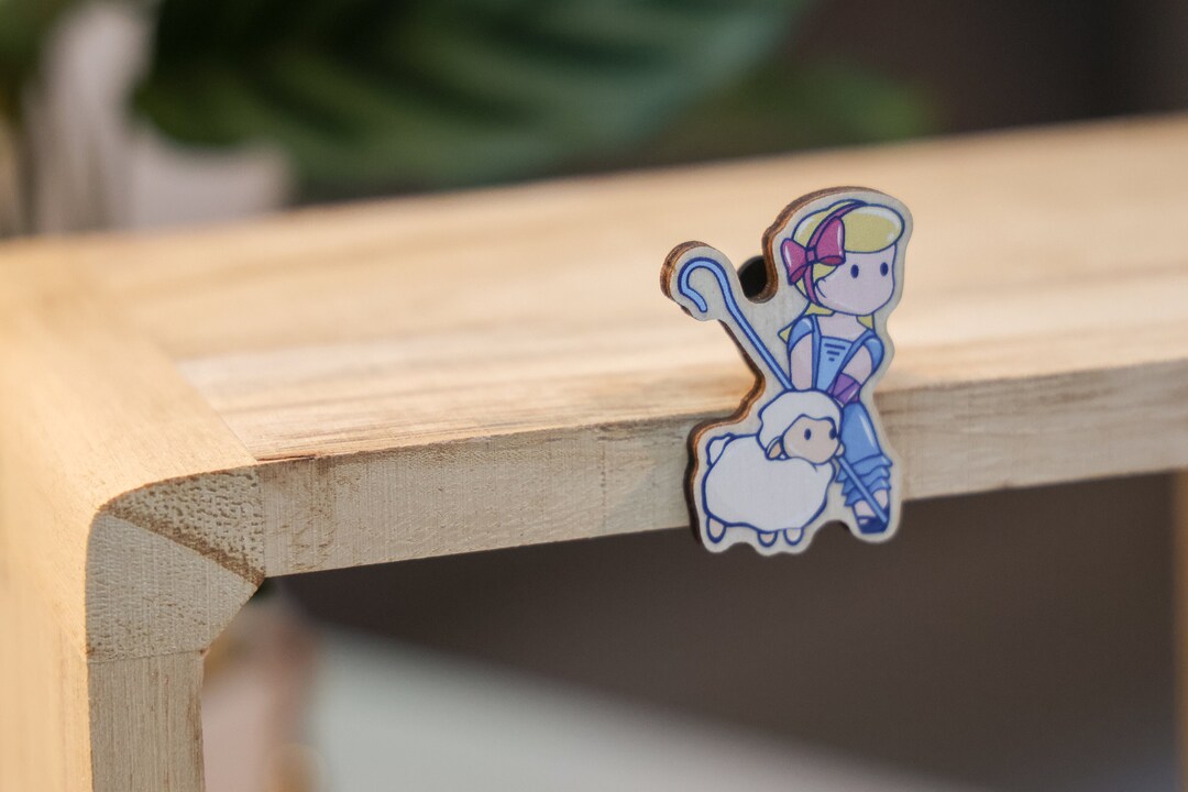 Toy Story Inspired | Bo Peep Fan Art | Wooden Pins | Adorable Disney ...
