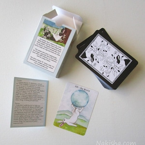 The Rabbit Tarot - Animal Art Card Deck - Third Edition - Playing Card ...
