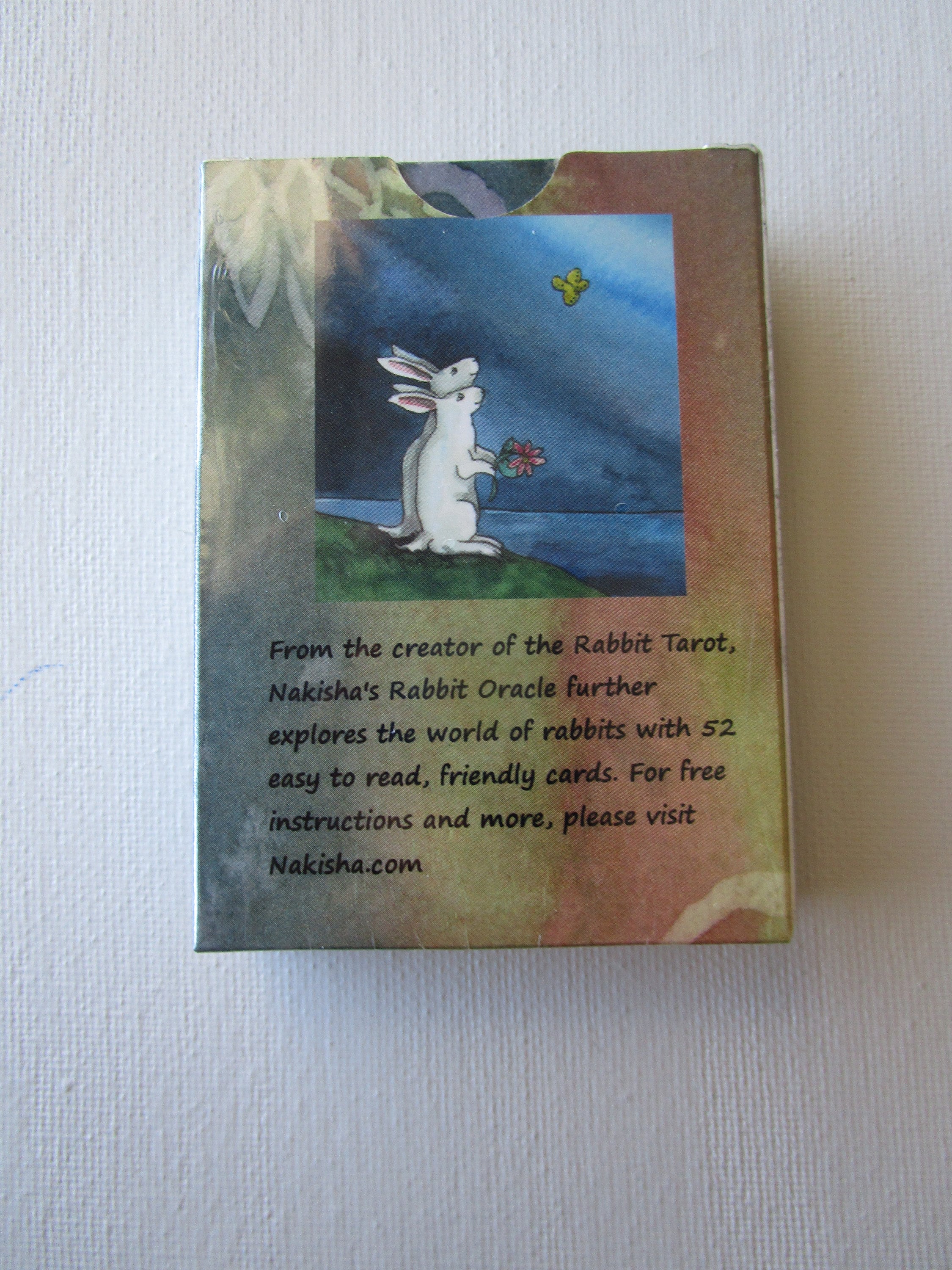 Nakisha's Rabbit Oracle Animal Art Card Deck Poker - Etsy UK