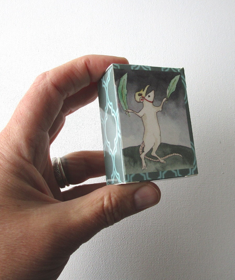 MINI Tarat Boxed Tarot Deck Mini Rat Art Card Deck With Tuck - Etsy ...