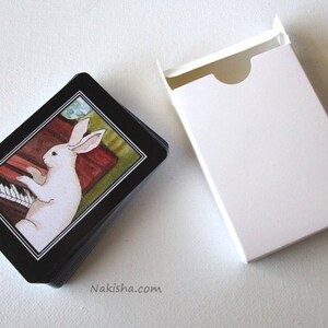 Adorable White Rabbits Poker Playing Cards Deck - Etsy