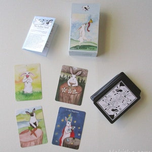 The Rabbit Tarot - Animal Art Card Deck - Third Edition - Playing Card ...