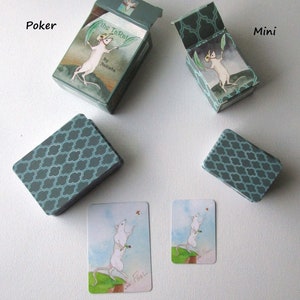 MINI Tarat Boxed Tarot Deck - Mini Rat Art Card Deck With Tuck Box ...