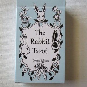 The Rabbit Tarot Deluxe Version Animal Art Card Deck - Etsy