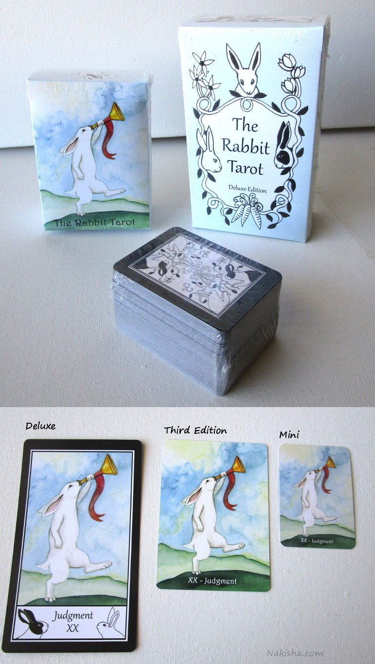Discontinued MINI Rabbit Tarot Deck Mini Animal Art Card - Etsy