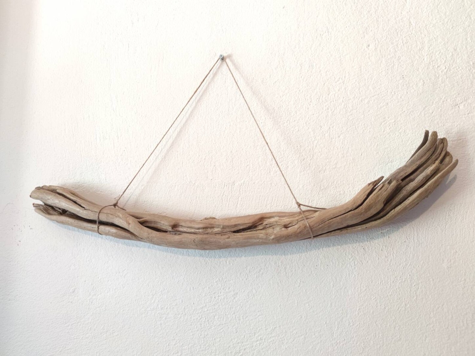 Long Rare Driftwood Branch With Natural Waves and Holes for - Etsy