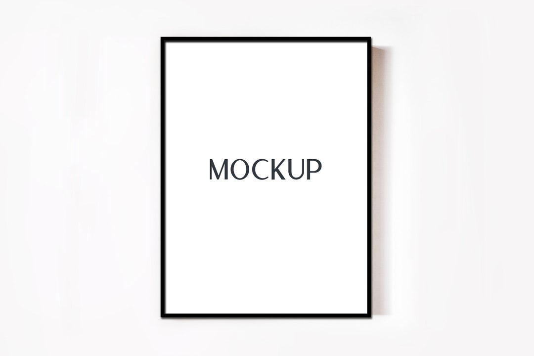 Frame Mockup |modern Wood Mockup | Minimalist | Wooden Mockup Frame ...