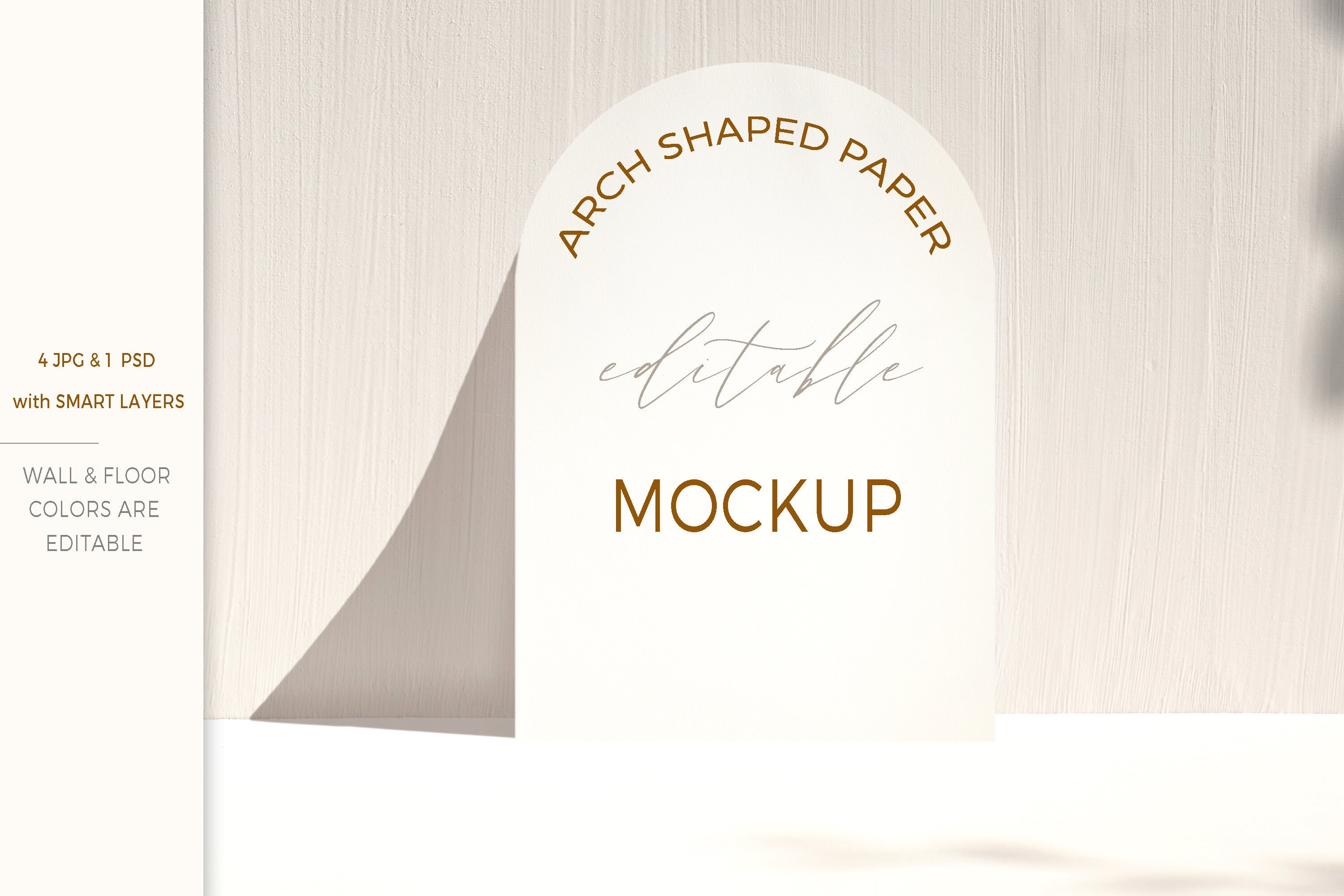 Poster Mockup Editable Mockup Poster Arch Shaped Mock up - Etsy Australia