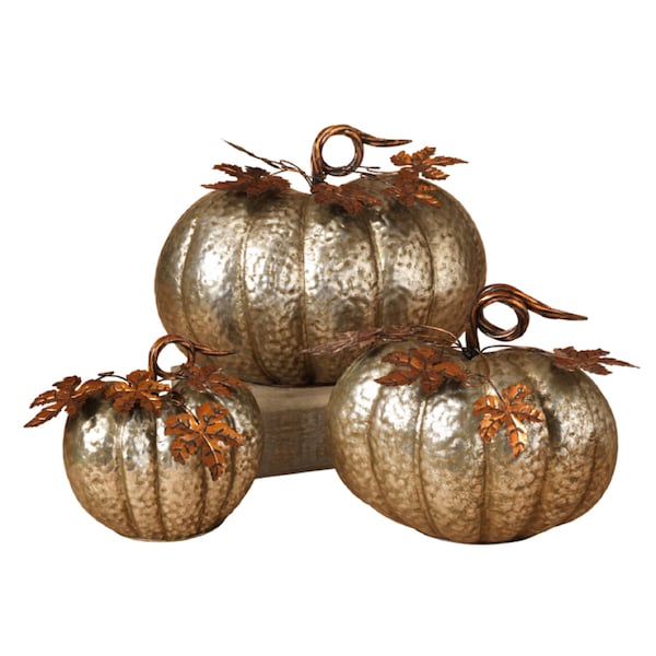 Metal Pumpkins - Etsy