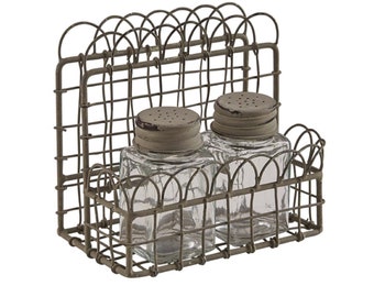 Salt Pepper Caddy - Etsy