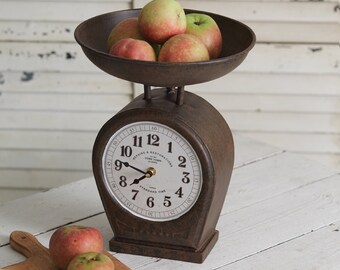 Kitchen Scale Clock - Etsy