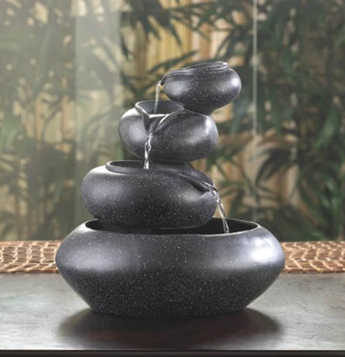 Desk Top Water Fountain Decorative Display Water Fountain - Etsy