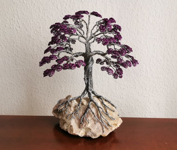 Violet Wire Tree of Life - Etsy