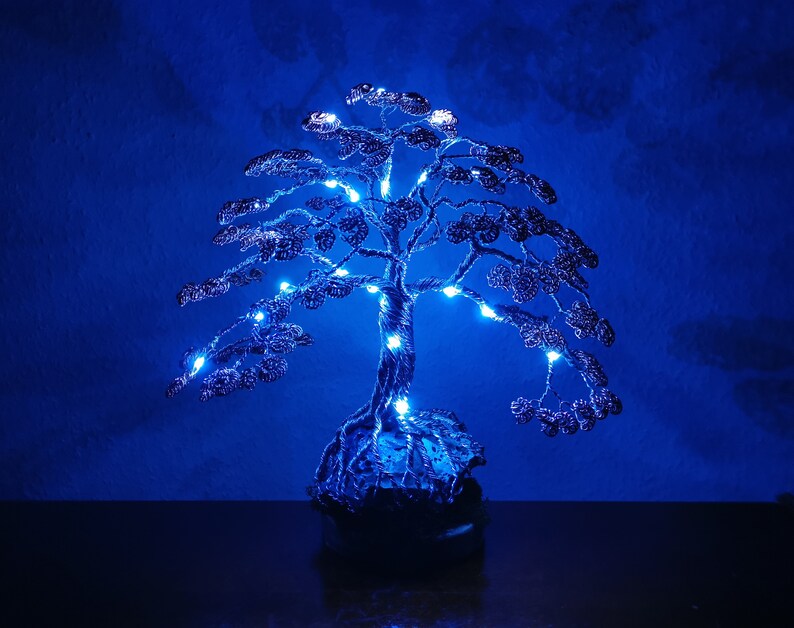 Lit Tree of Life With Copper Leafs the Perfect Decoration for - Etsy