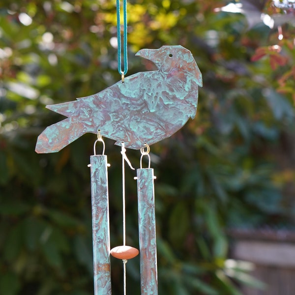 Wind Chime Wine Bottle - Etsy