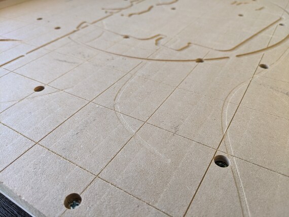 BobsCNC Evolution 4 & E4 Grid Engraving G-code Program With | Etsy