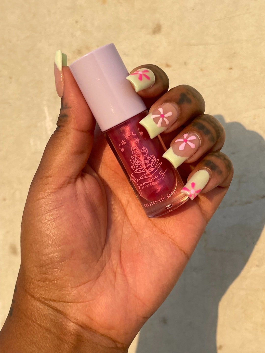 Rose Quartz Lip Gloss - Etsy