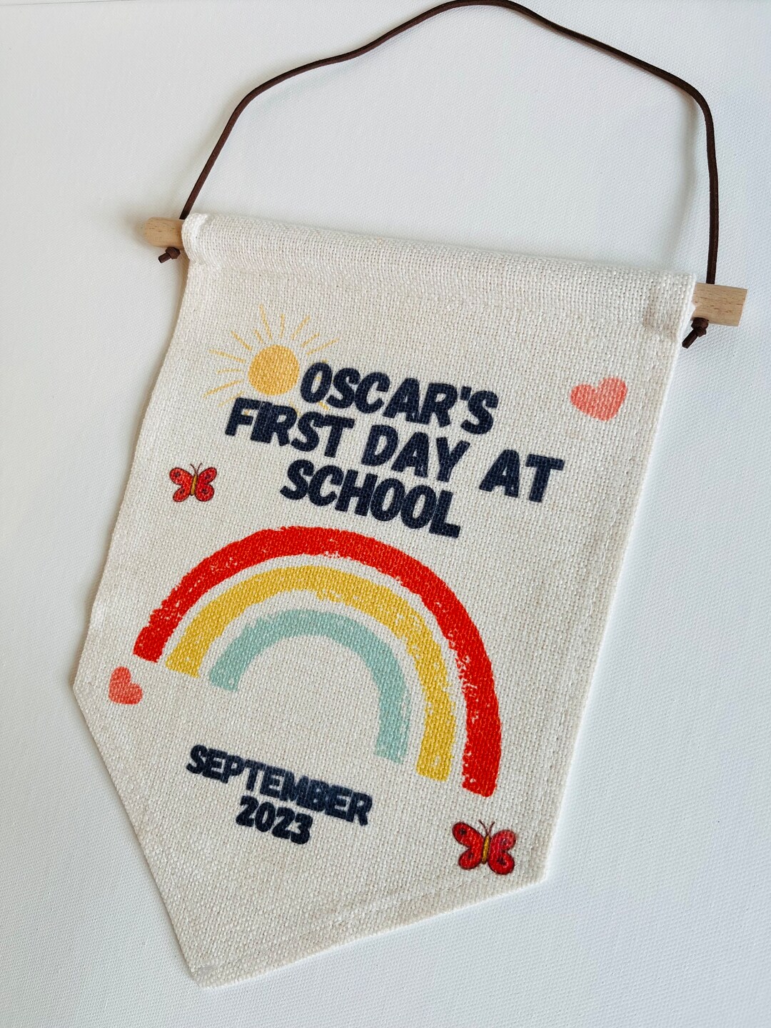 First Day at School Sign, First Day of School, Back to School, Starting ...
