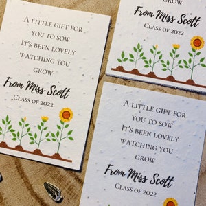 Personalised Teacher Student Gift / End of Year Gift /end of Term Gift ...