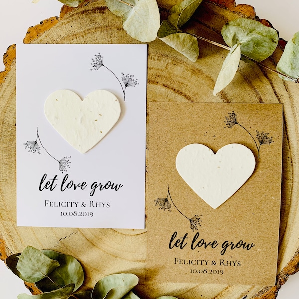 Seed Wedding Favors - Etsy UK