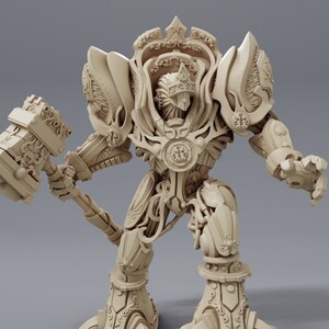 Knight Construct Resin Miniature Dnd Miniatures Dungeons - Etsy