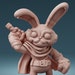 Rabbit Folk Fighter - Resin Miniature - Dnd Miniatures - Dungeons ...