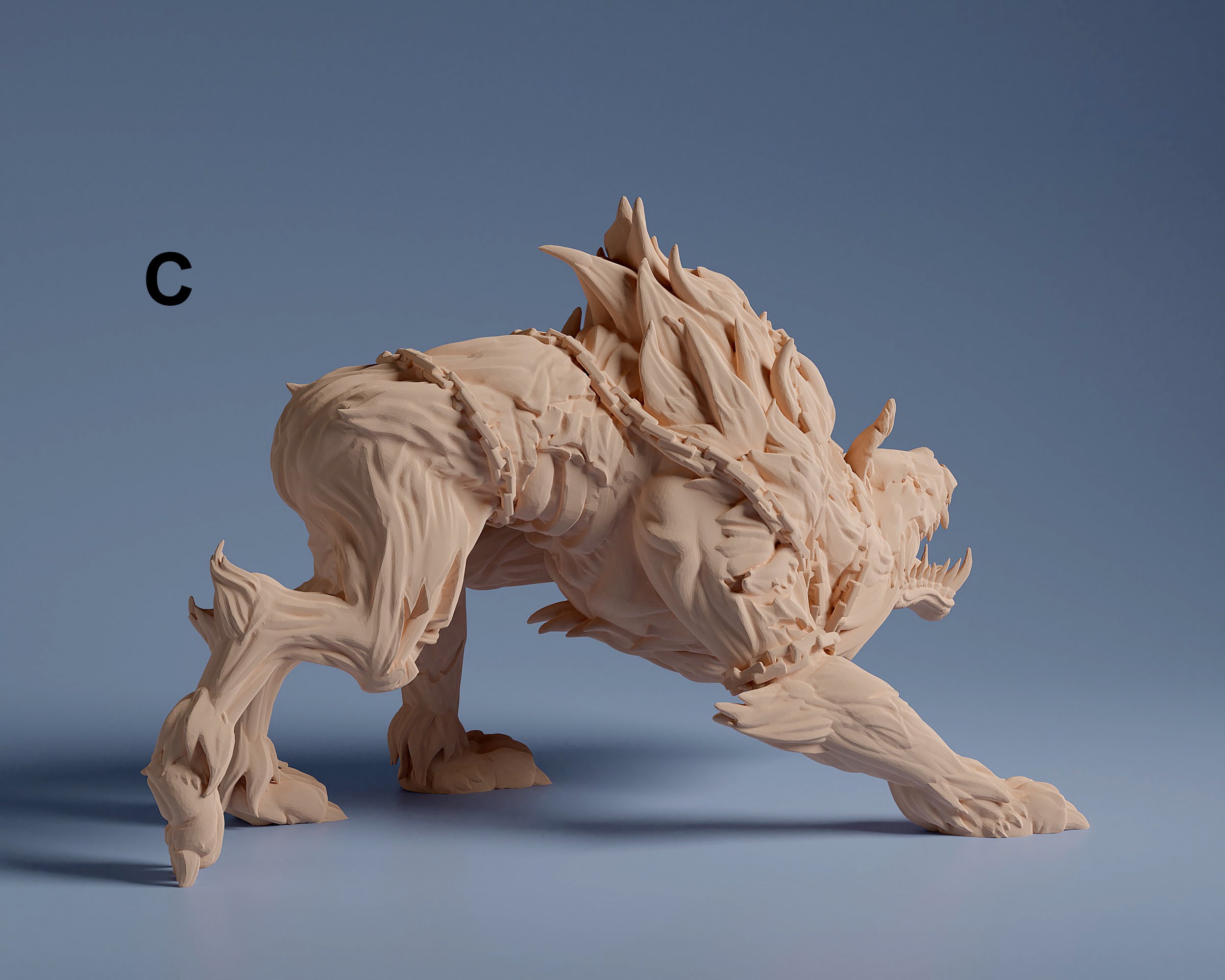 Garmr - Resin Miniature - DnD Miniatures - Dungeons & Dragons ...