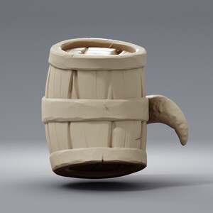 Barrel Mimic Resin Miniature Dnd Miniatures Dungeons & Dragons ...