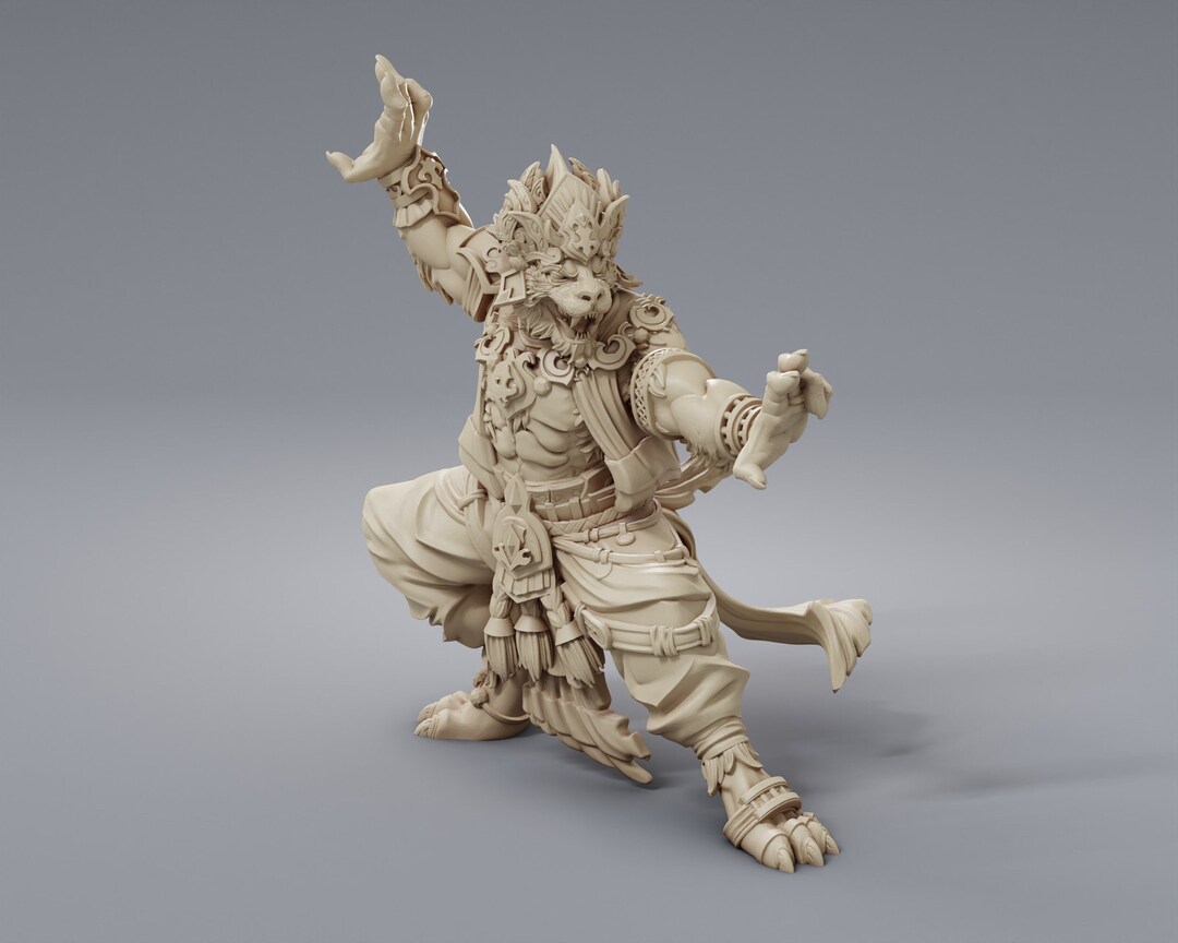 Rakshasa - Resin Miniature - Dnd Miniatures - Dungeons & Dragons ...