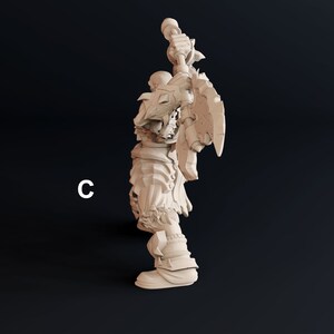 Goliath - Barbarian - Resin Miniature - Dnd Miniatures - Dungeons ...