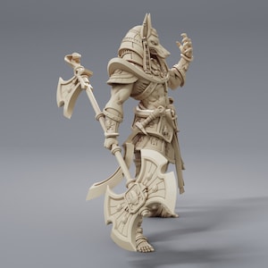 Anubis Guard Resin Miniature Dnd Miniatures Dungeons & Dragons ...