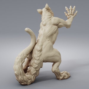 Dire Rat 3D Printed Miniature Model for Dnd and Roleplaying - Etsy