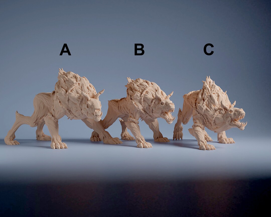 Garmr - Resin Miniature - Dnd Miniatures - Dungeons & Dragons ...