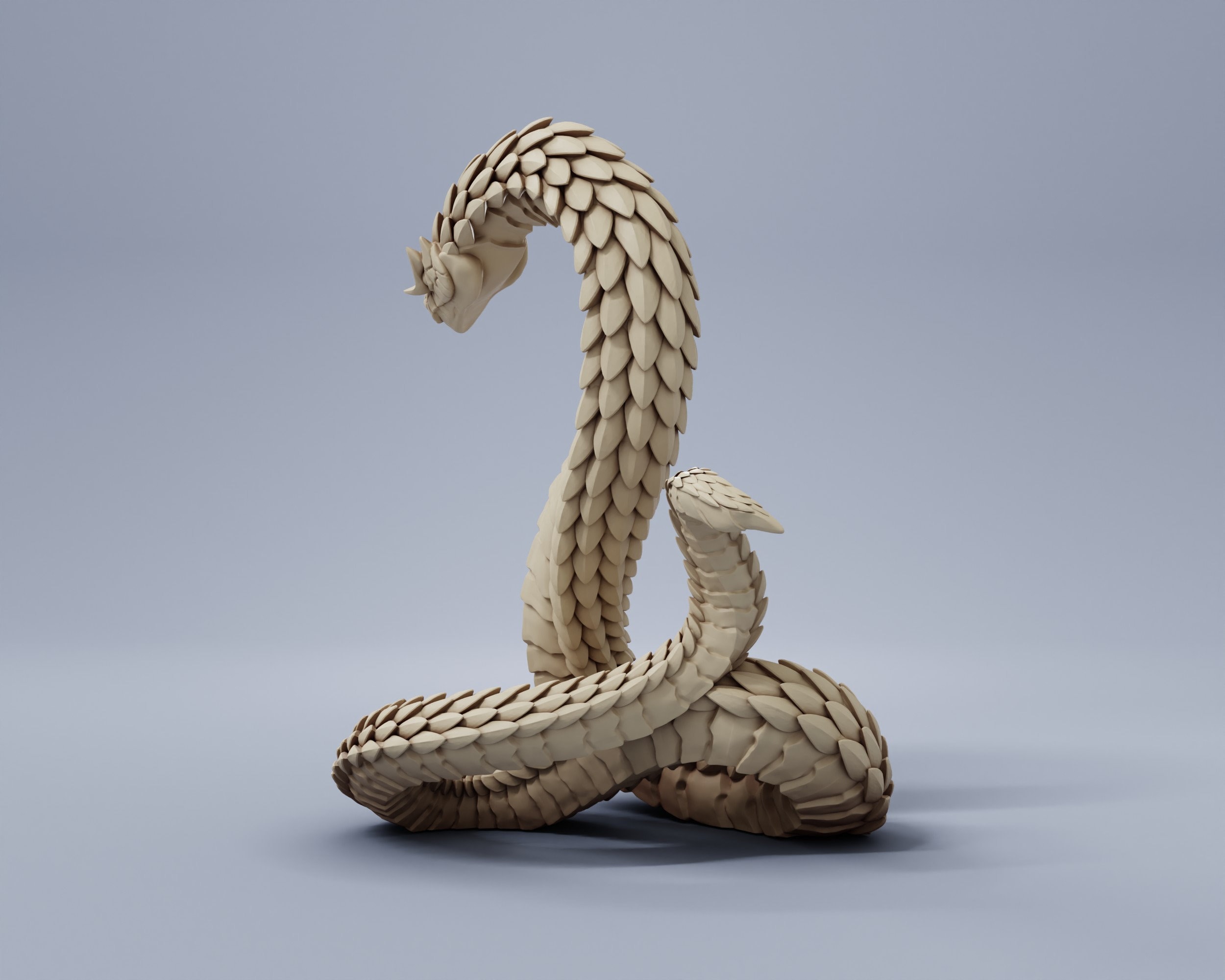 Giant Snake 32mm D&D Resin Miniature Dungeons and Dragons Pathfinder ...