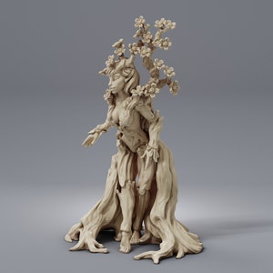 Dryad - 3D Printed Miniature Model for Dnd and Roleplaying Games ...