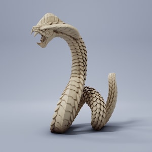 Giant Snake 32mm D&D Resin Miniature Dungeons and Dragons Pathfinder ...