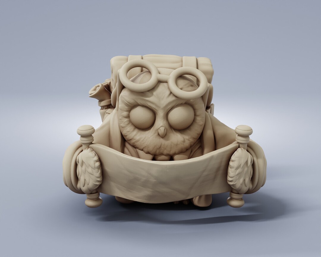 Owlkin Explorer - 28mm 32mm Resin Miniature - Dnd Miniatures - Dungeons ...