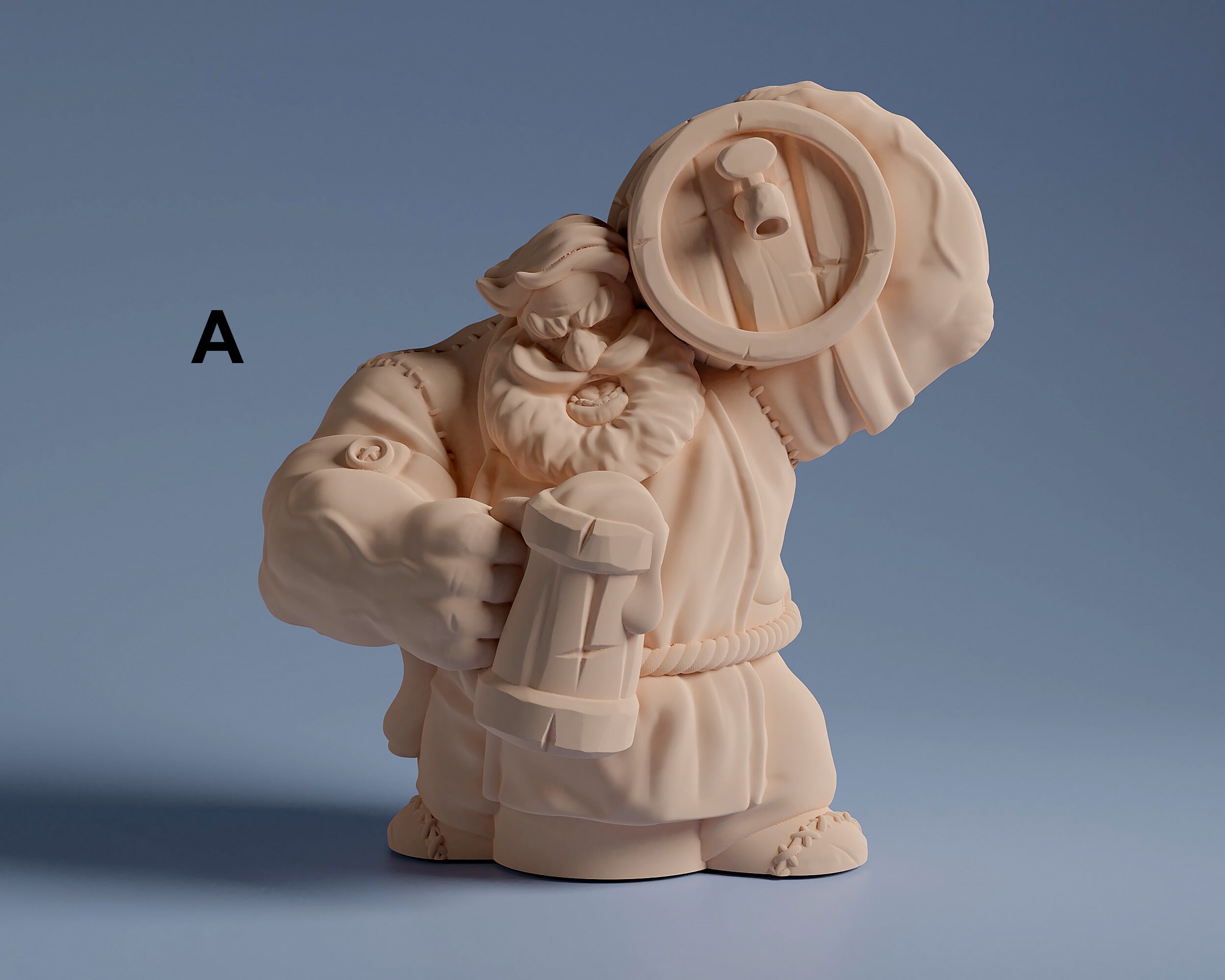 Dwarven Barkeep Resin Miniature Dnd Miniatures Dungeons - Etsy