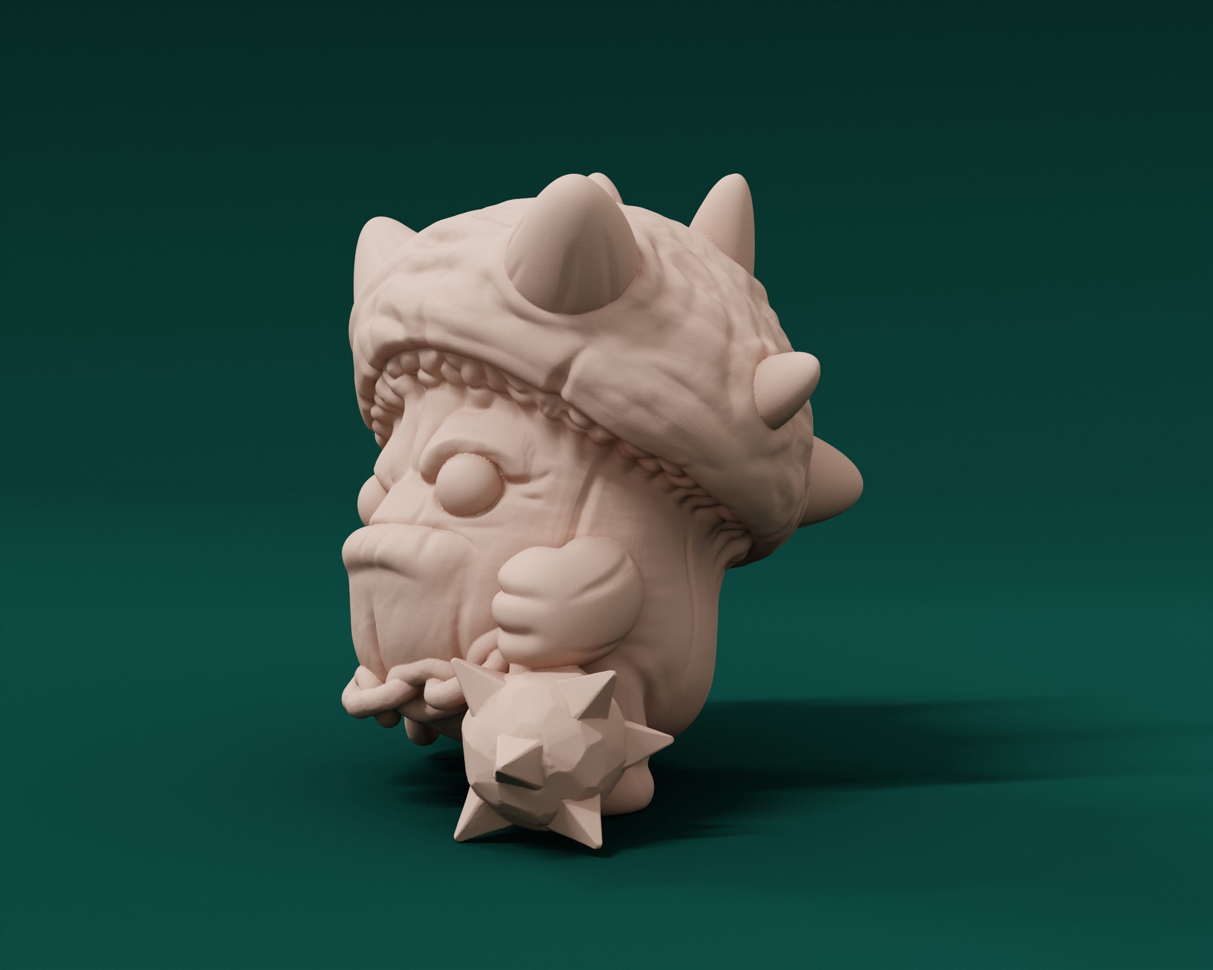 Shroomie Flail - 28mm 32mm D&D Resin Miniature Dungeons and Dragons ...