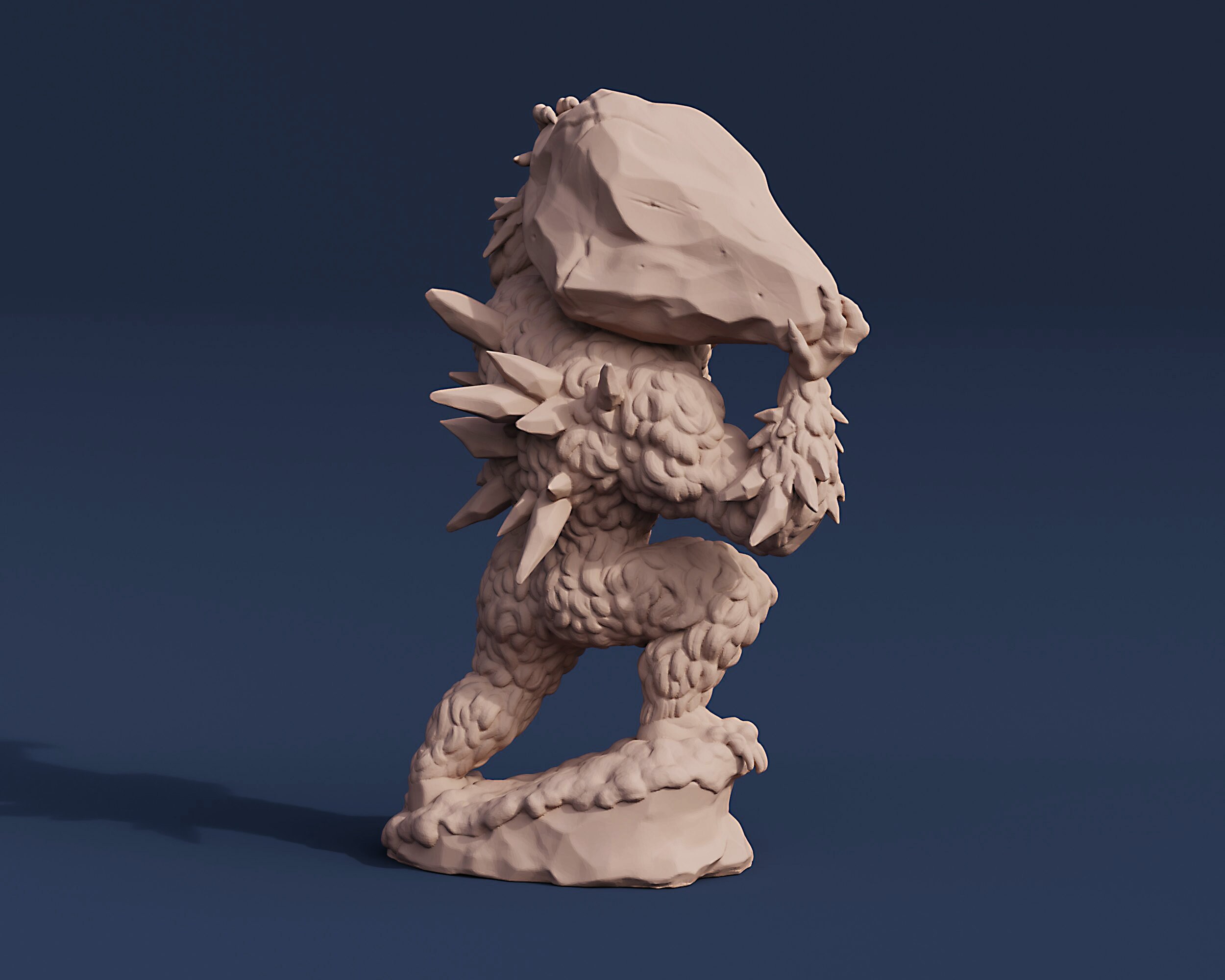 Wendigo Yeti Resin Miniature Dnd Miniatures Dungeons & | Etsy