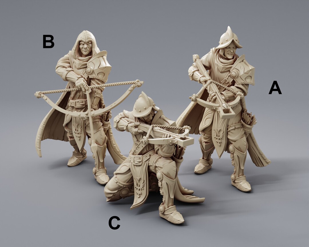 Fighters Ranged - Princess - Resin Miniature - Dnd Miniatures ...