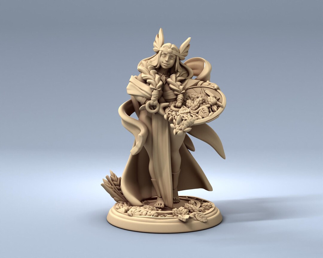 Viking Harvest God - 28mm 32mm Resin Miniature - Dnd - Dungeons ...