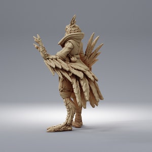 Owlkin Scholar - 32mm Resin Miniature Dnd Miniatures Dungeons & Dragons ...