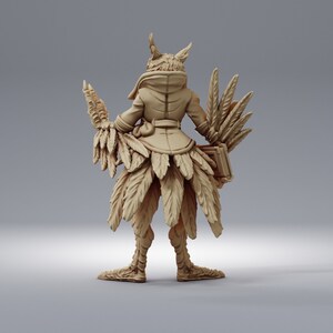 Owlkin Scholar - 32mm Resin Miniature Dnd Miniatures Dungeons & Dragons ...