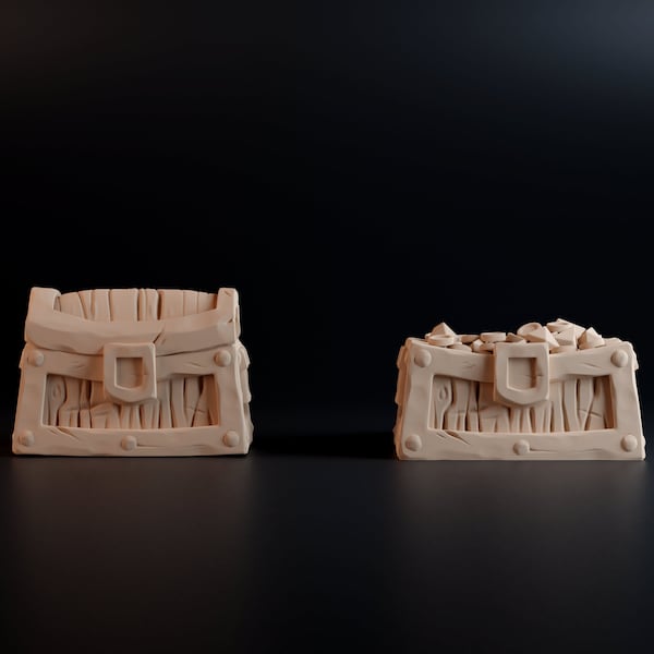 Mini Treasure Chest - Etsy