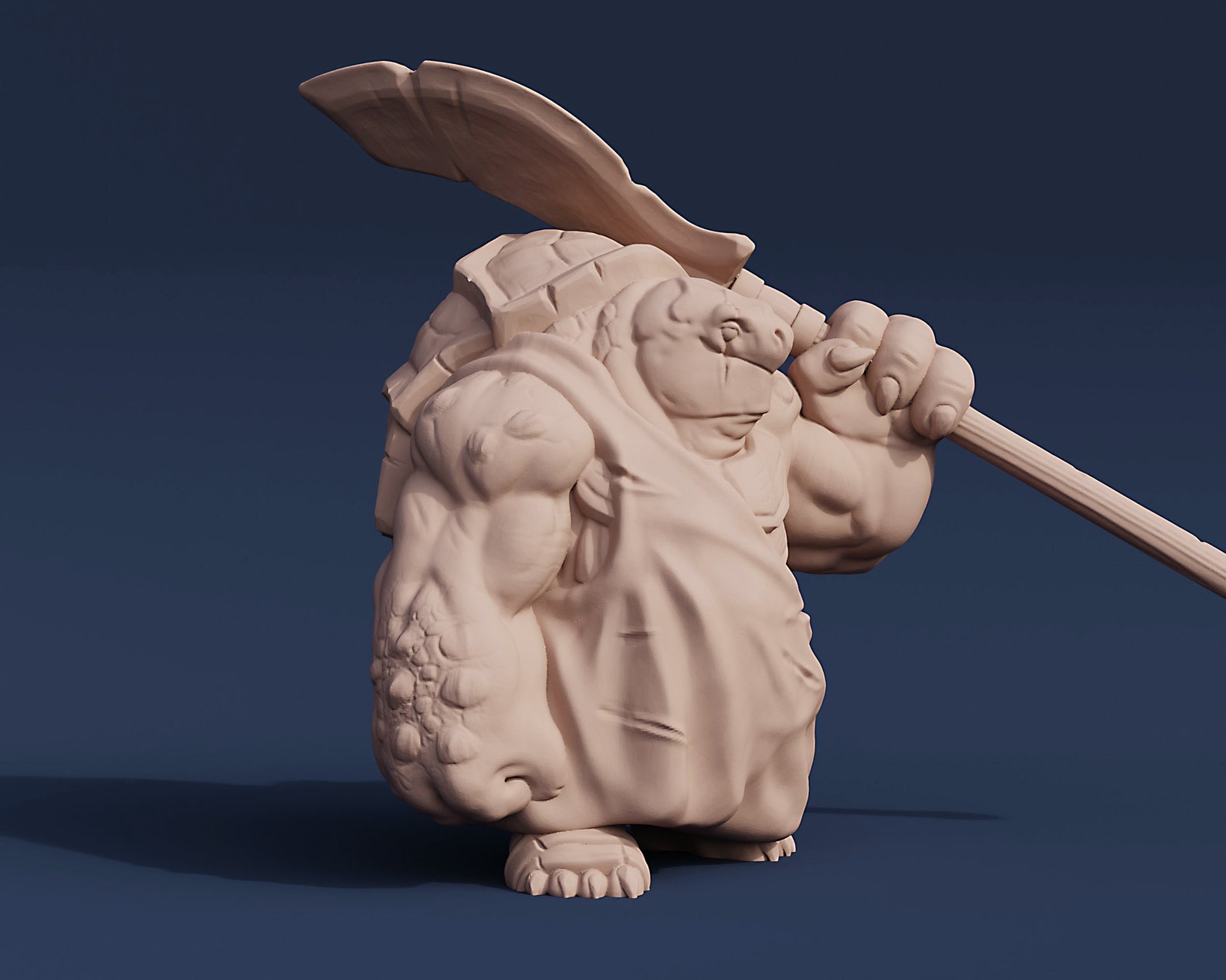 Tortle Peacekeeper - Resin Miniature - Dnd Miniatures - Dungeons ...