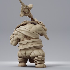 Giff Hippo Monk 32mm D&D Resin Miniature Dungeons and Dragons - Etsy