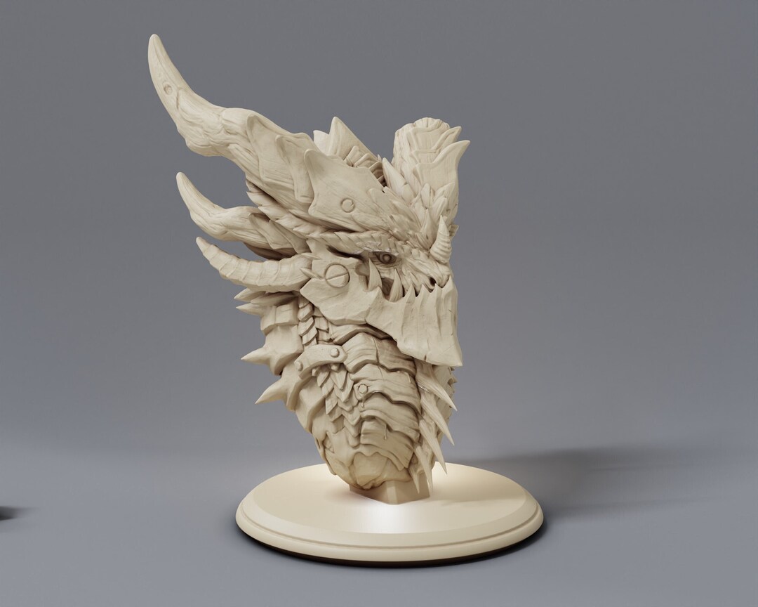 Deathwing Bust Resin Miniature Dnd Miniatures Dungeons & Dragons ...