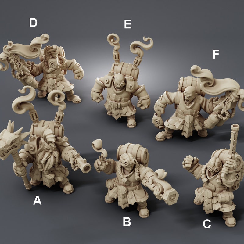 Miniature Dwarf Figurine - Etsy