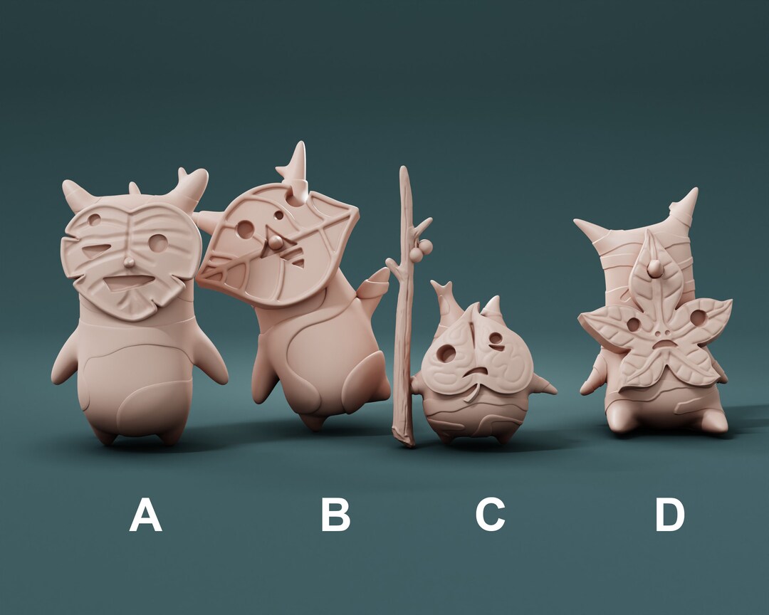 Tree Spirits - 32mm Resin Miniature Dnd Miniatures Dungeons & Dragons ...